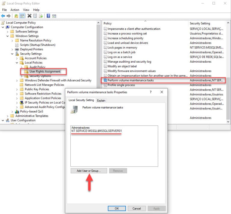 Improve SQL Server Performance By Enabling Instant File Initialization