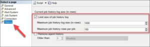 SQL Server Agent Job History Retention [Best Practices]