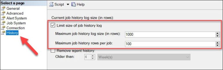 SQL Server Agent Job History Retention [Best Practices]