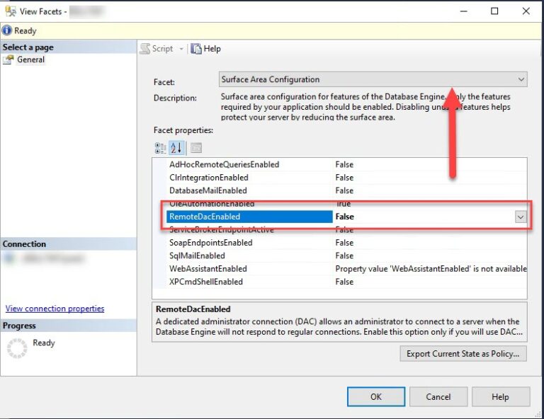 SQL Server Remote Dedicated Admin Connection (DAC)